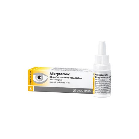 Allergocrom Kropdo Oczu 10 Ml