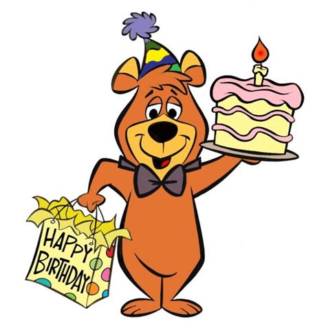 Bubu Torta Di Compleanno Birthday Cartoon Happy Birthday Art Bear