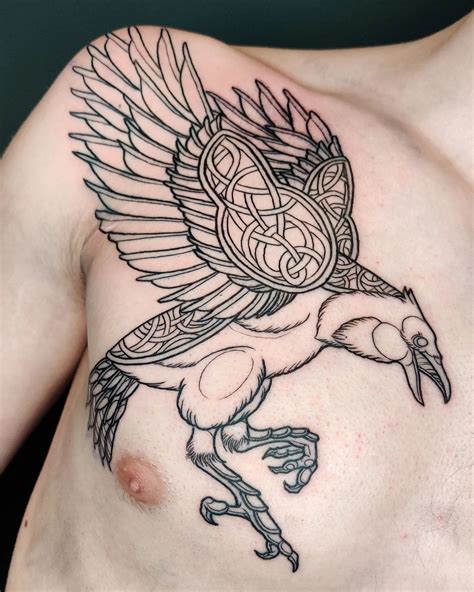 Simple Norse Raven Tattoo Meaning And Design Guide