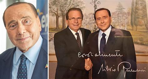 Piadena Giorgio Pizzoni E Lamico Silvio Berlusconi Oglioponews