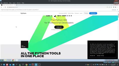 Setting Up Python Environment On Windows 7 Youtube