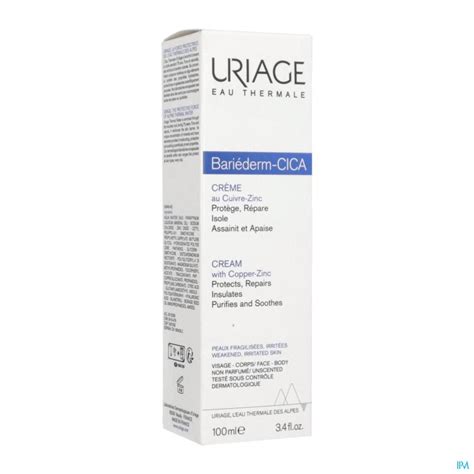 Uriage Bariederm Cica Creme Herstellend 100ml