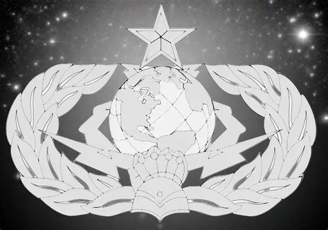 Cyberspace Support Badge Metal Art The Galactic Emporium