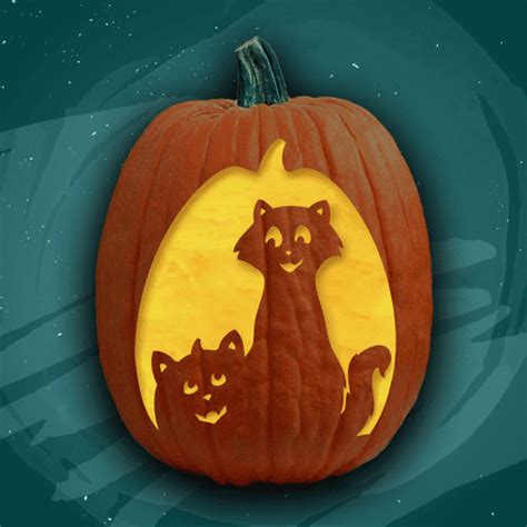 Cat Jack O Lantern Ideas