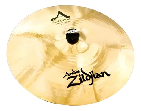 Prato Bateria Zildjian Crash A Custom 16 Polegadas Parcelamento Sem Juros