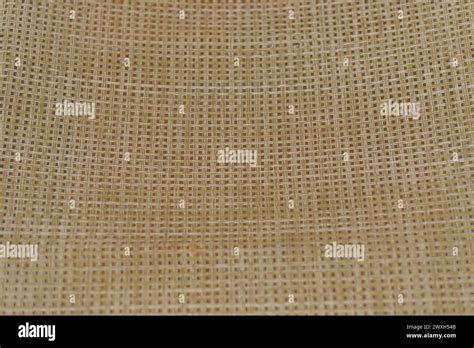 Beige Color Canvas Fabric Pattern Texture Linen Background Textile