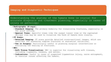 Hamate Bone Hand Anatomy By Aniket Mishra Ppt