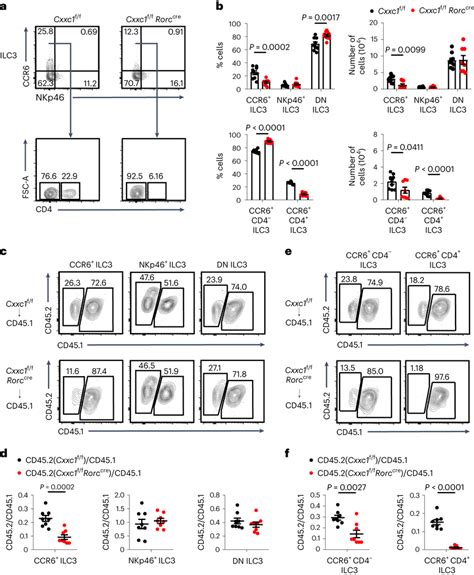 Cxxc1 Is Required To Maintain Ilc3 Homeostasis A Flow Cytometry Of Download Scientific Diagram