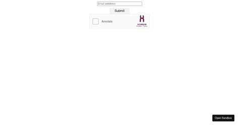 react hcaptcha human theme example codesandbox