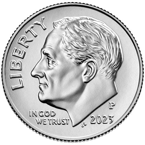 10 Cents 10 Cents 2023 P Bu PiÈces Des États Unis 2023