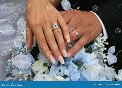 Wedding Rings Shot Stock Image Image Of Hitched Spouse 1826027