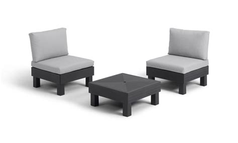 Keter Elements Balcony Set Graphite Keter Australia