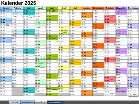 Excel Arbeitszeiterfassung 2025 Feste Pause