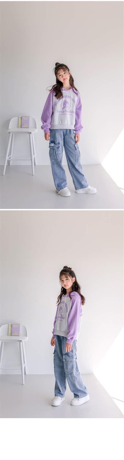 [p355]핫플카고데님팬츠