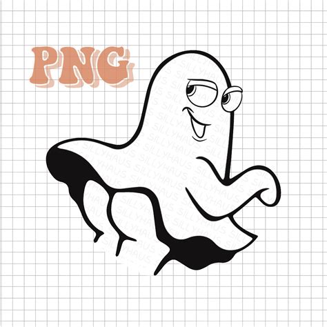 Png Thicc Or Treat Cheeky Ghost Halloween Booty Etsy