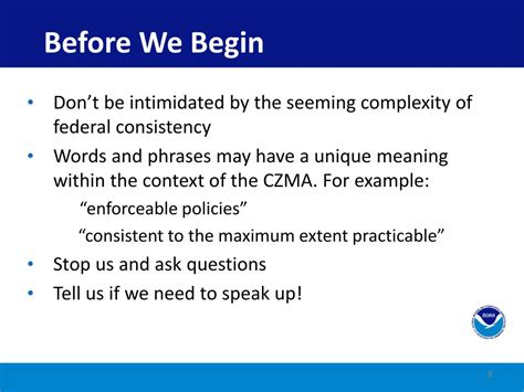Ppt Coastal Zone Management Act Federal Consistency Powerpoint