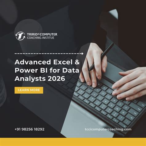 Tcci Tririd Computer Coaching Institute Advanced Excel And Power Bi