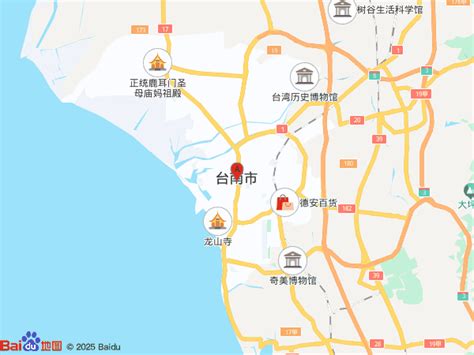 台南地图 台湾台南地图台南地图全图台南卫星地图