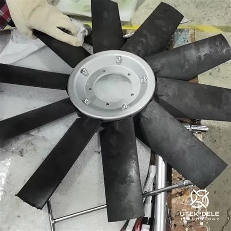Axial Exhaust Fan Impeller For Explosion Proof Engine And Motor