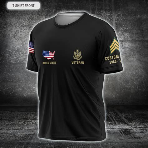 Us Army T Shirt Proud Us Veteran