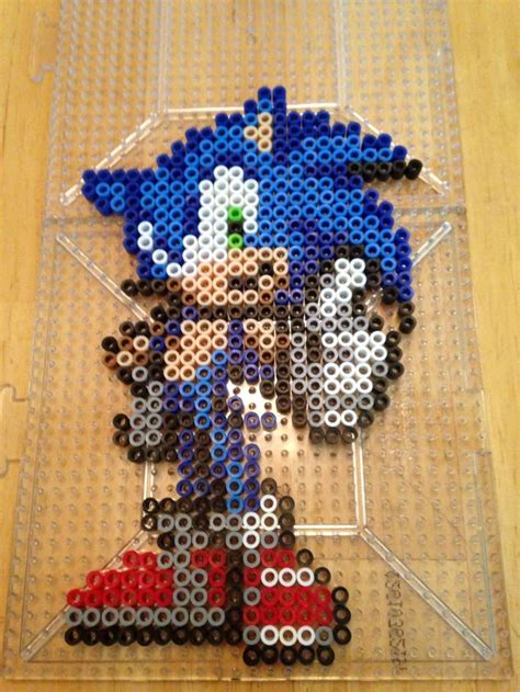 Sonic Perler Pattern