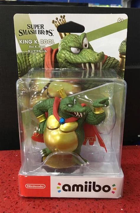 Amiibo Figure King K Rool Smash Gamestation