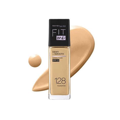 Maybelline Fit Me Dewy Smooth Liquid Foundation 128 Nuvari