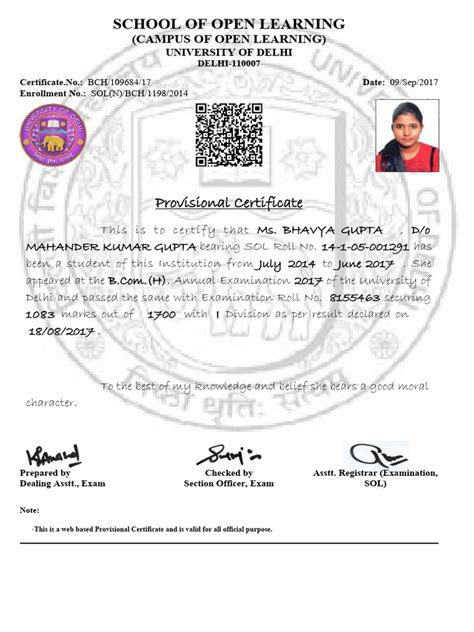 School Of Open Learning Campus Of Open L Pdf