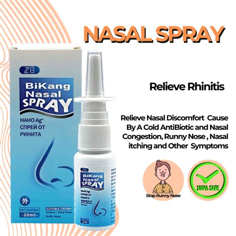Bikang Nasal Spray For Allergic Rhinitis Chronic Rhinitis Nasal Spray