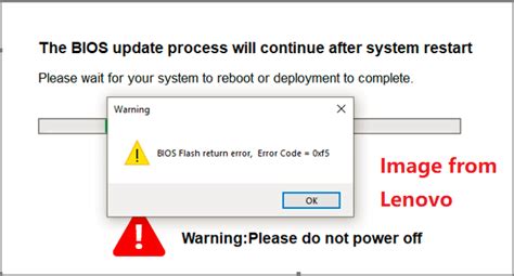 4 Proven Ways To Fix The Lenovo Bios Update Failed Issue