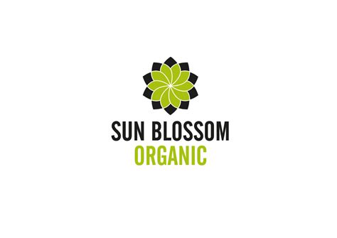 Elegant Playful Health And Wellness Logo Design For Sun Blossom