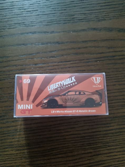 Mini Gt 69 Lb Works Nissan Gt R Metallic Brown Hobbies And Toys Toys And Games On Carousell