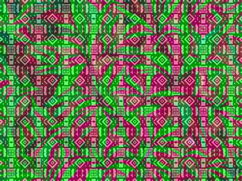 The Image Displays An Intricate Colorful Abstract Pattern With