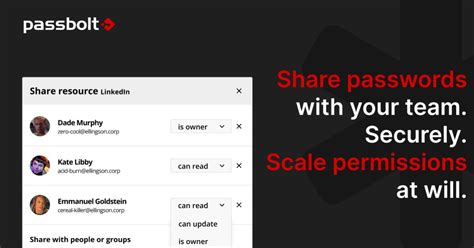 Passbolt On Linkedin Securely And Easily Create Store Manage And