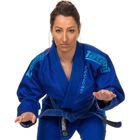 Tatami Fightwear Womens Estilo Black Label Bjj Gi F3 Blueblue