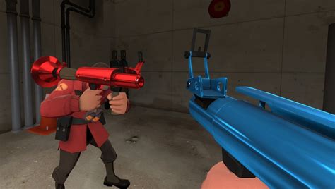 Team Colored Steel Rocket Launcher Mod For Team Fortress 2 Tf2 Mods