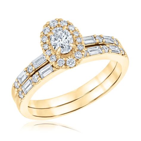 78ctw Oval Diamond Halo Vintage Inspired 14k Yellow Gold Engagement