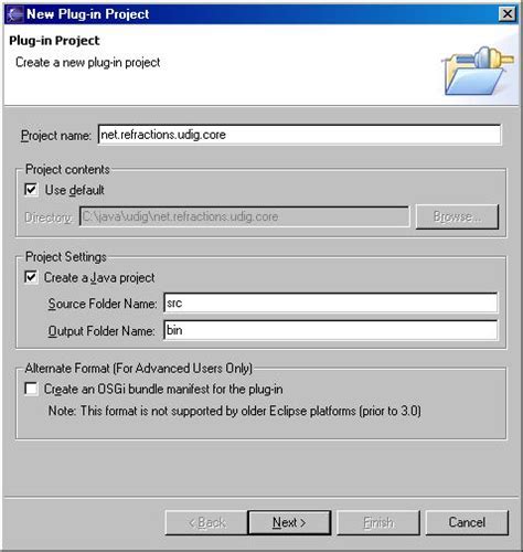Creating A Plugin UDig Developers Guide Creating A Plugin UDig Developers Guide