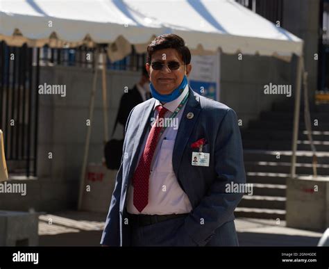 New York New York Usa 25th Sep 2021 Ak Abdul Momen Minister Of Foreign Affairs Of