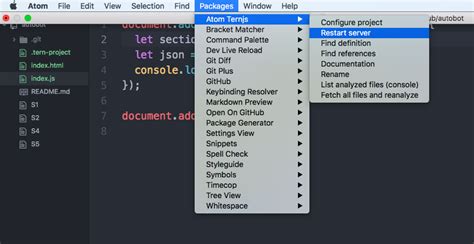 better autocomplete support · issue 316 · tststs atom ternjs · github