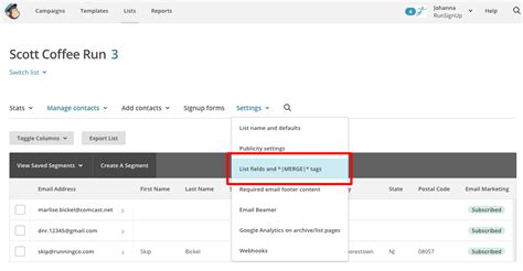 Mailchimp Integration RunSignup Blog