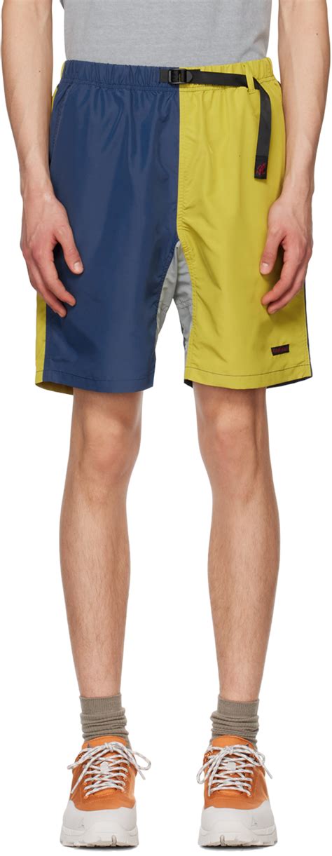 Gramicci Blue And Green Packable Shorts Gramicci