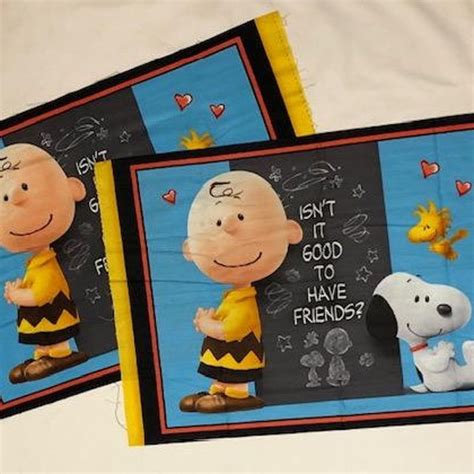 Snoopy And Charlie Brown Fleece Etsy