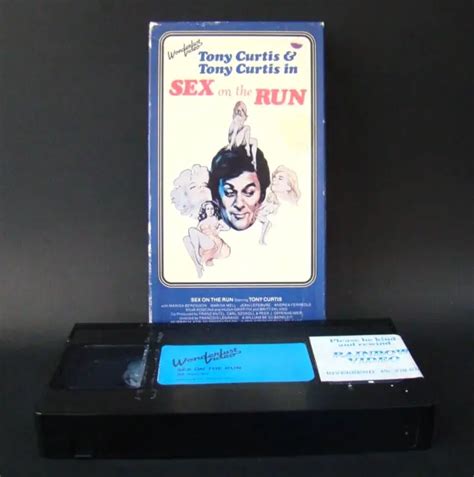 Sex On The Run Vhs 1982 Vestron 1977 Tony Curtis Edy Casanova
