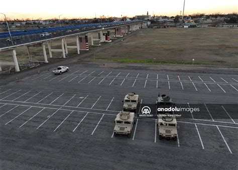 Security Measures On Mexico Us Border In Eagle Pass Texas Anadolu Ajansı