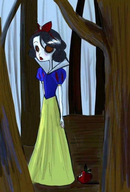 Burtonized Princesssnow White By Silvertallest On Deviantart Twisted