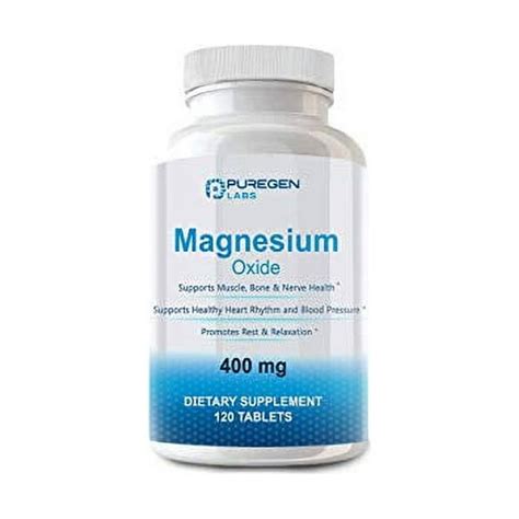 400 Mg Magnesium Oxide Supplements