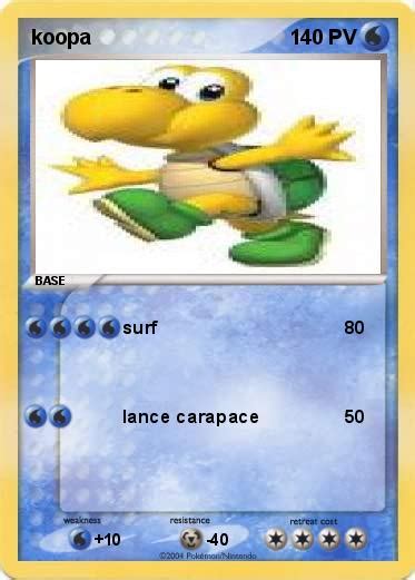 Pokémon Koopa 81 81 Surf Ma Carte Pokémon