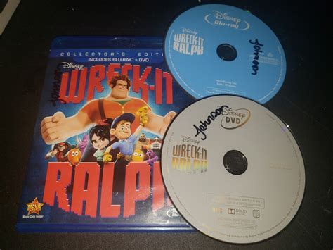 Wreck It Ralph Dvd Deksel Wreck It Ralph Dvd John C