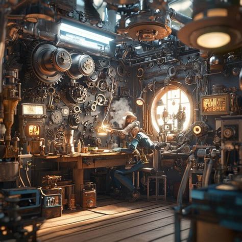 Steampunk Workshop Images Free Download On Freepik